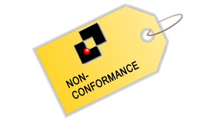 Fixing major non-conformance
